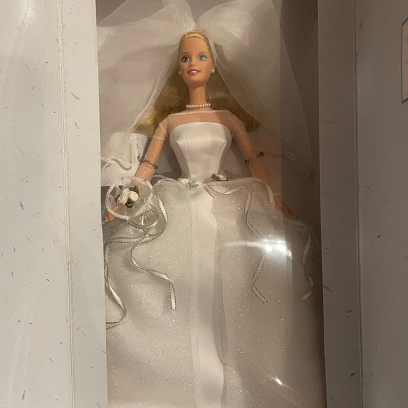 Mattel | Toys | Barbie Blushing Bride Caucasian Doll | Poshmark